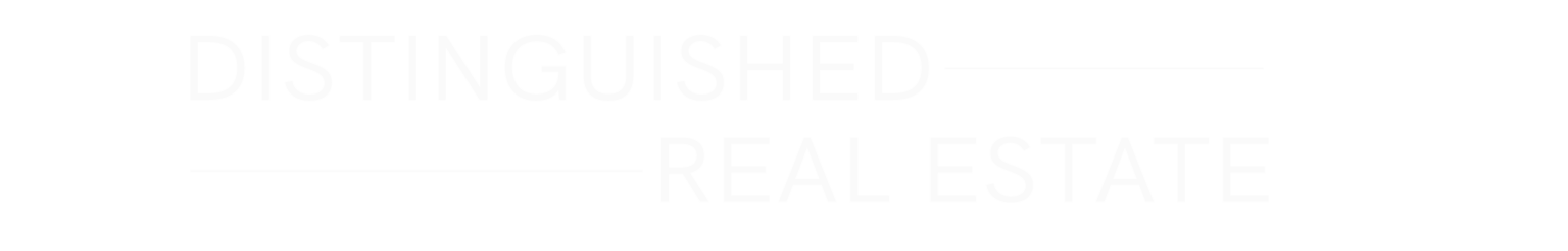 Distinguished Real Estate